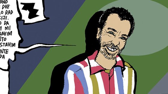 Miloš Tomić - strange director, strange sculptor - Time