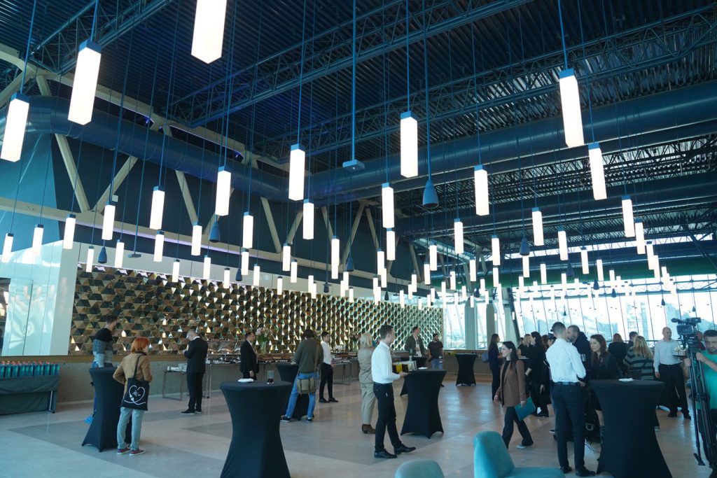 The renovated Blue Hall of the Sava Center - Vreme is opening