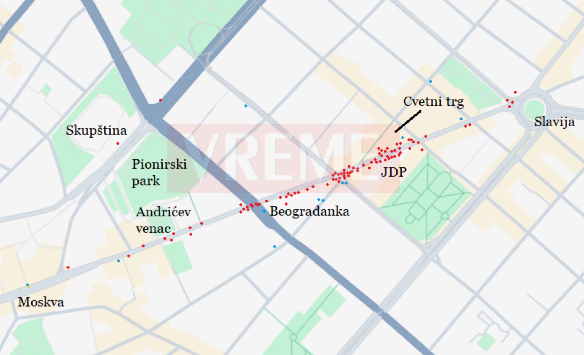 „Vreme“ istražuje: Dementori i stampedo u Kralja Milana - Vreme