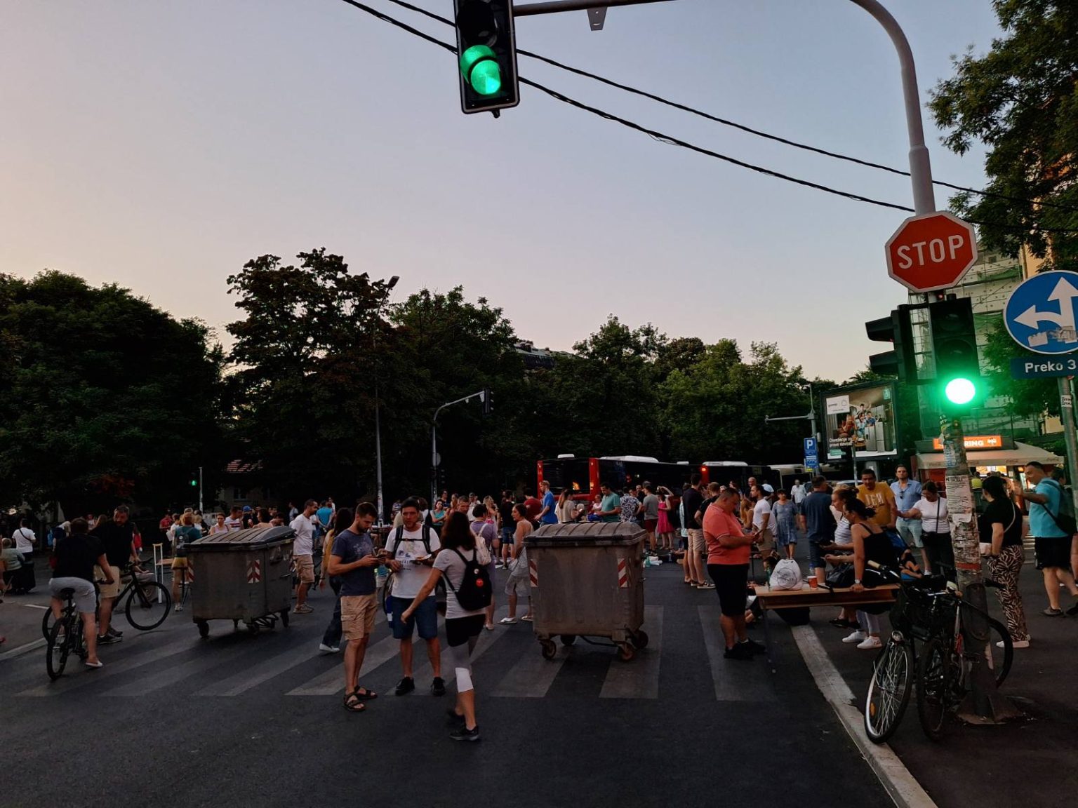 Protests across Serbia: Blockades in Novi Sad, Novi Pazar and Šabac - Time