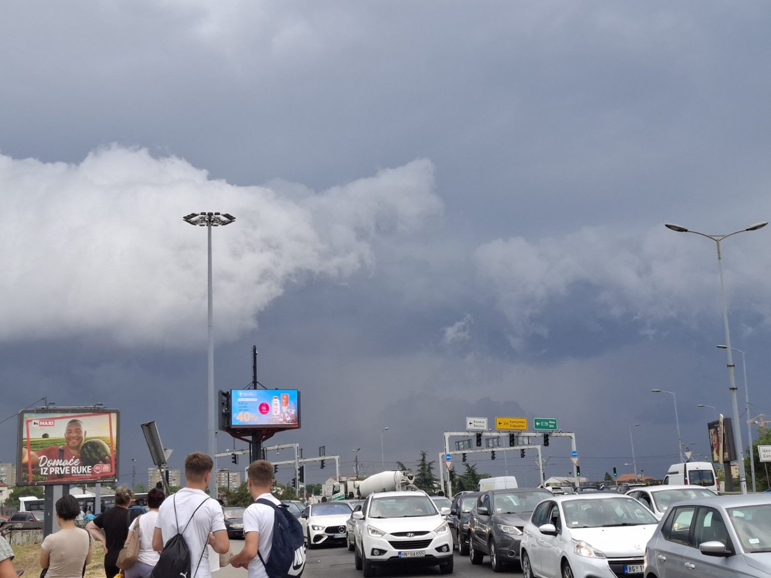 Jako nevreme pogodilo Beograd - Vreme